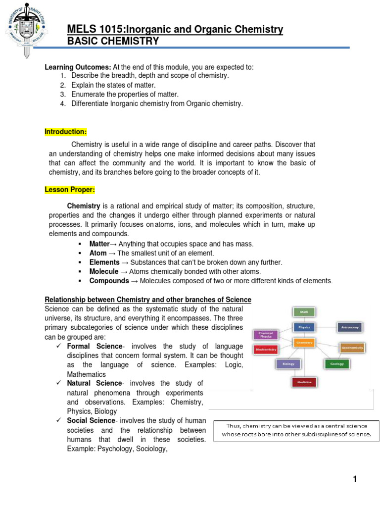Chem Lec Compiled Merged Compressed | PDF | Ion | Chemical Compounds