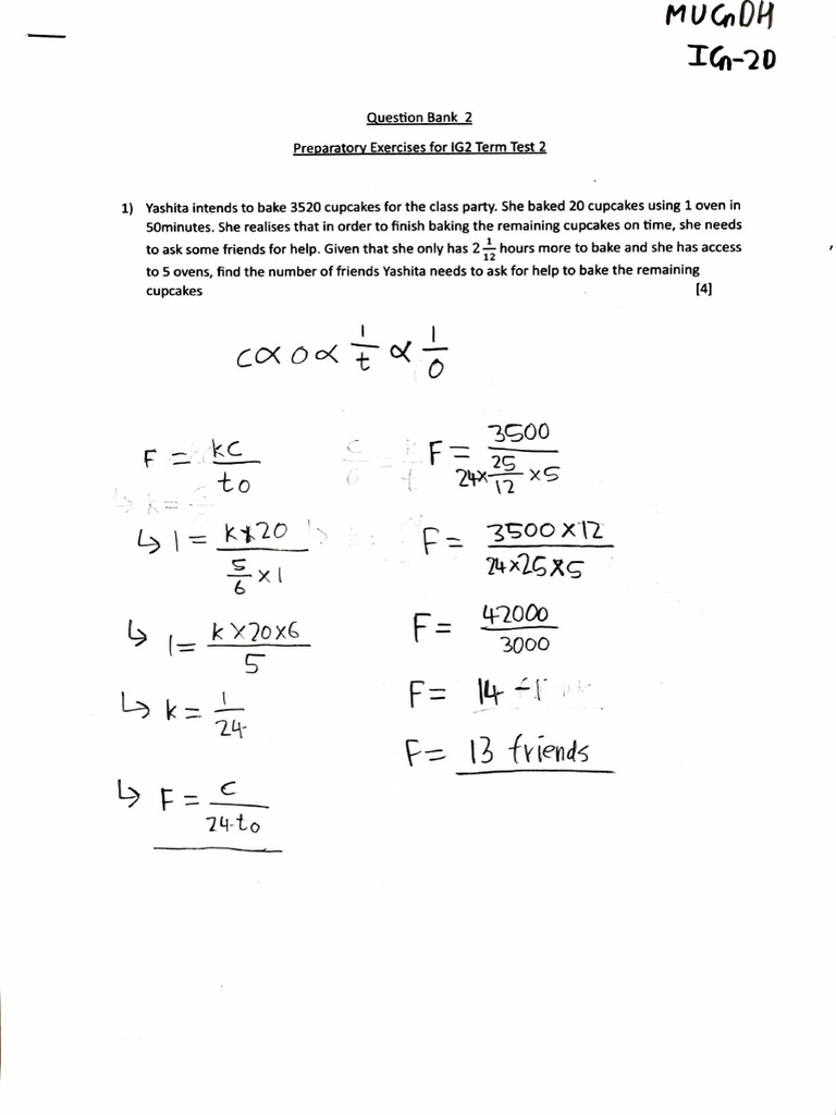 Question Bank 2 | Download Free PDF | Equations | Mathematical Objects