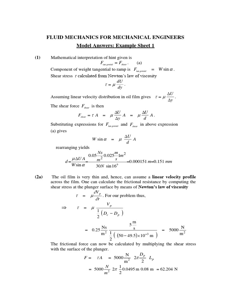 As 1 | PDF | Shear Stress | Stress (Mechanics)