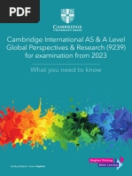 R - IGCSE Resources - Global Perspectives 0457 Individual Report | PDF ...