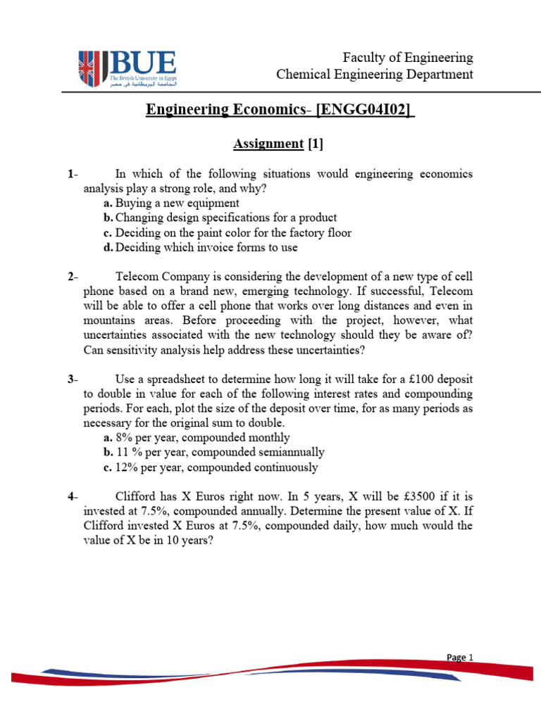 Ass. 1 | PDF | Interest | Lottery