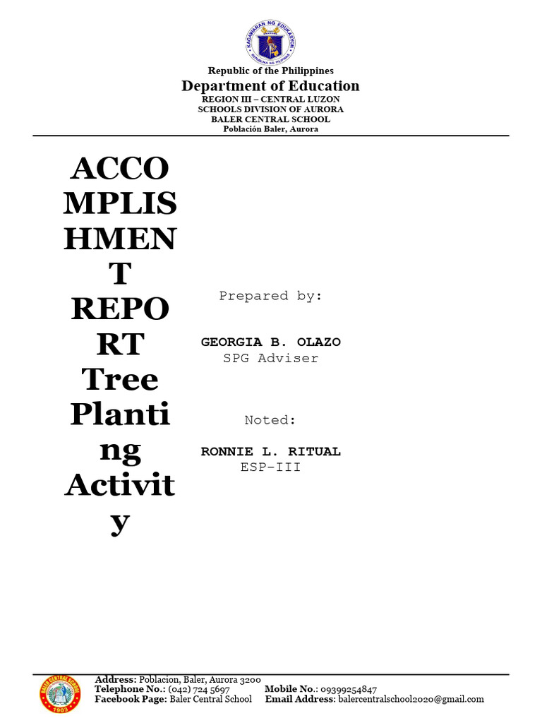 Tree Planting ACR | PDF
