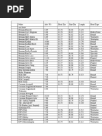 Air Gun Pellet Weight and Size Chart | PDF | Firearms | Pneumatics