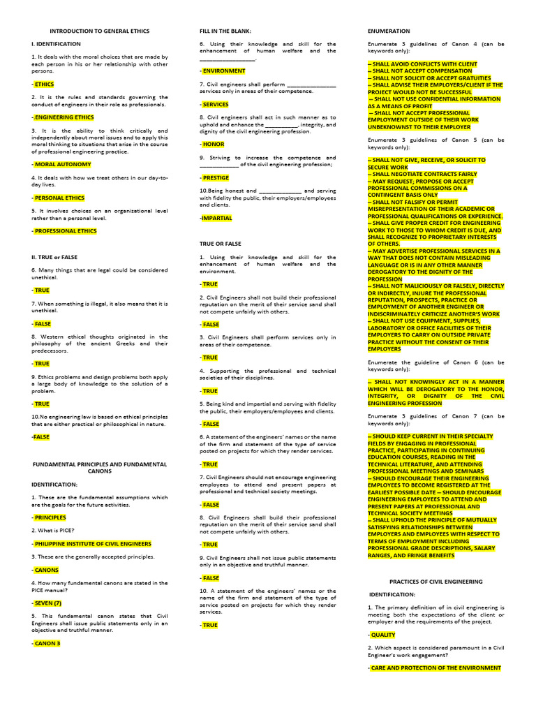 Reviewer Ce Law | PDF | Engineer | Employment