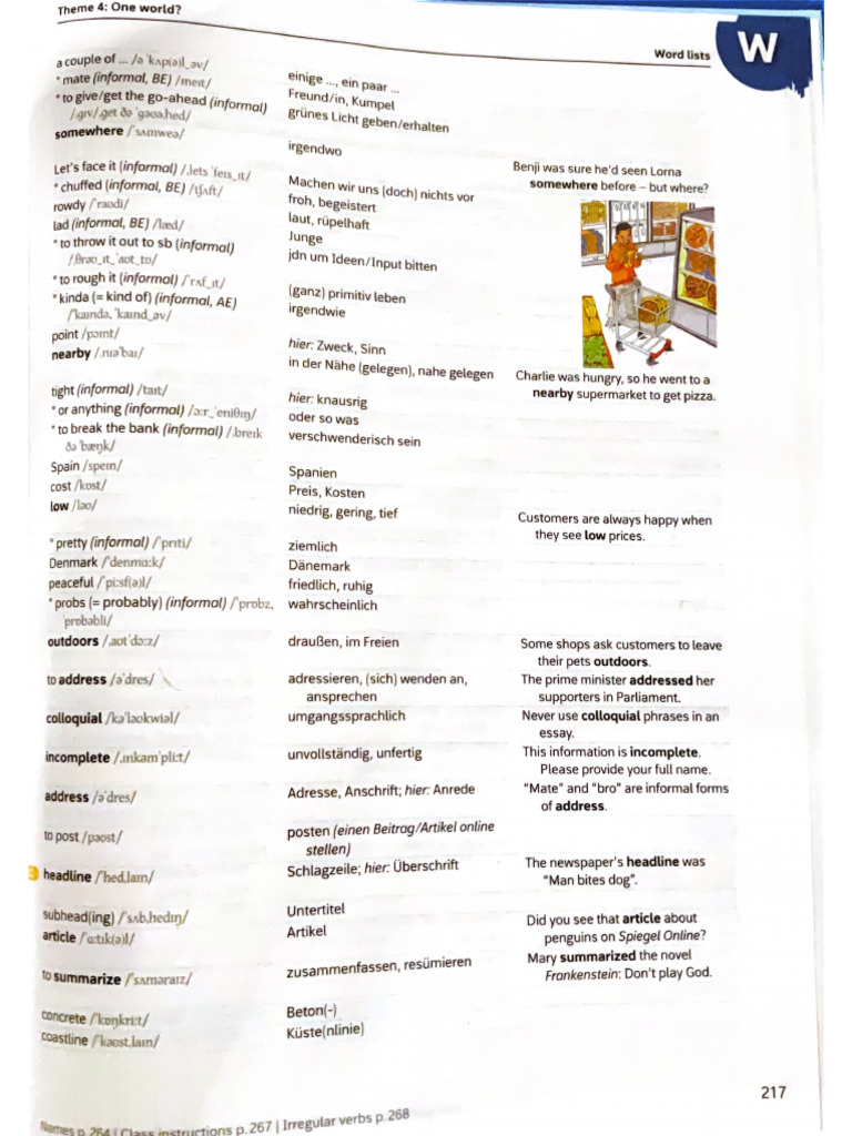 Theme 4 - One World | PDF