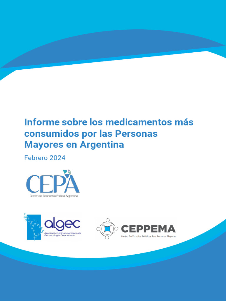 Informe Sobre Los Medicamentos Más Consumidos Por Personas Mayores ...