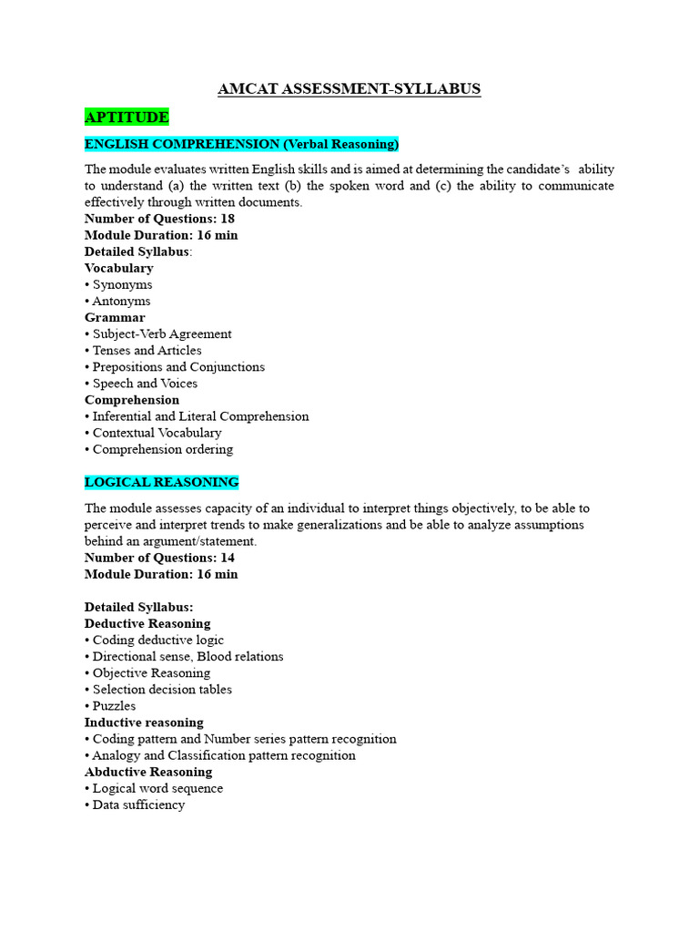 SHL Assessment-Syllabus | PDF | Engineering | Electronics
