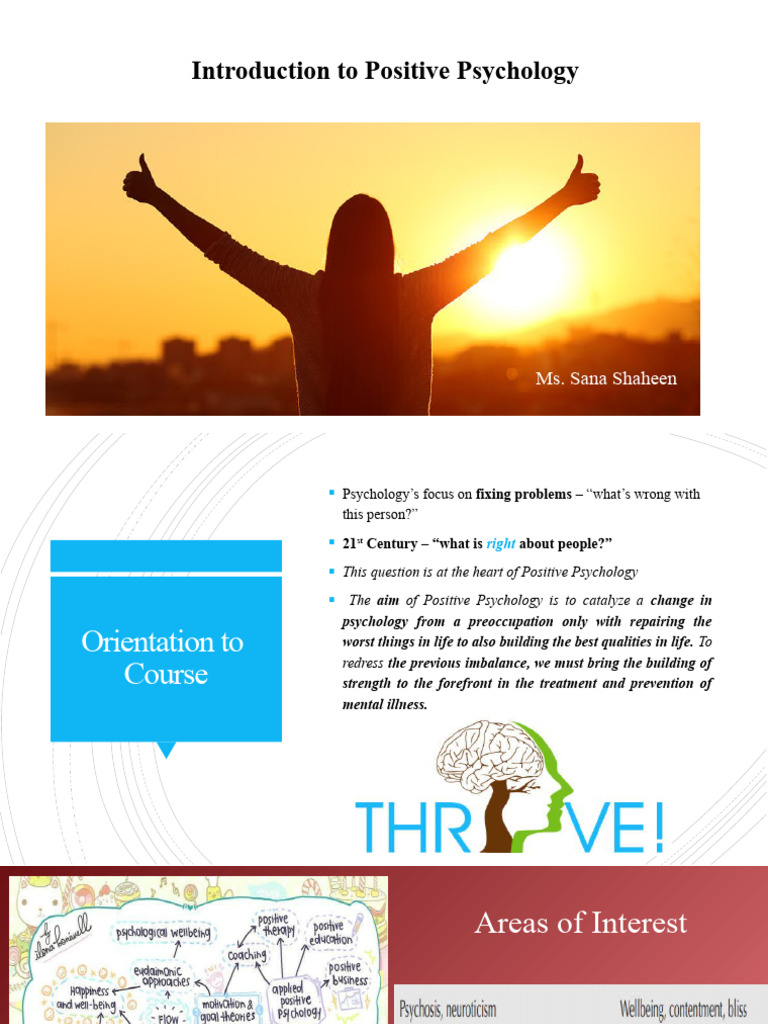 1 Introduction To Positive Psychology 1 20092023 084158am | PDF ...