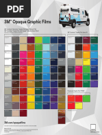 3M 3630 Translucent Vinyl Color Chart | PDF | Red | Blue
