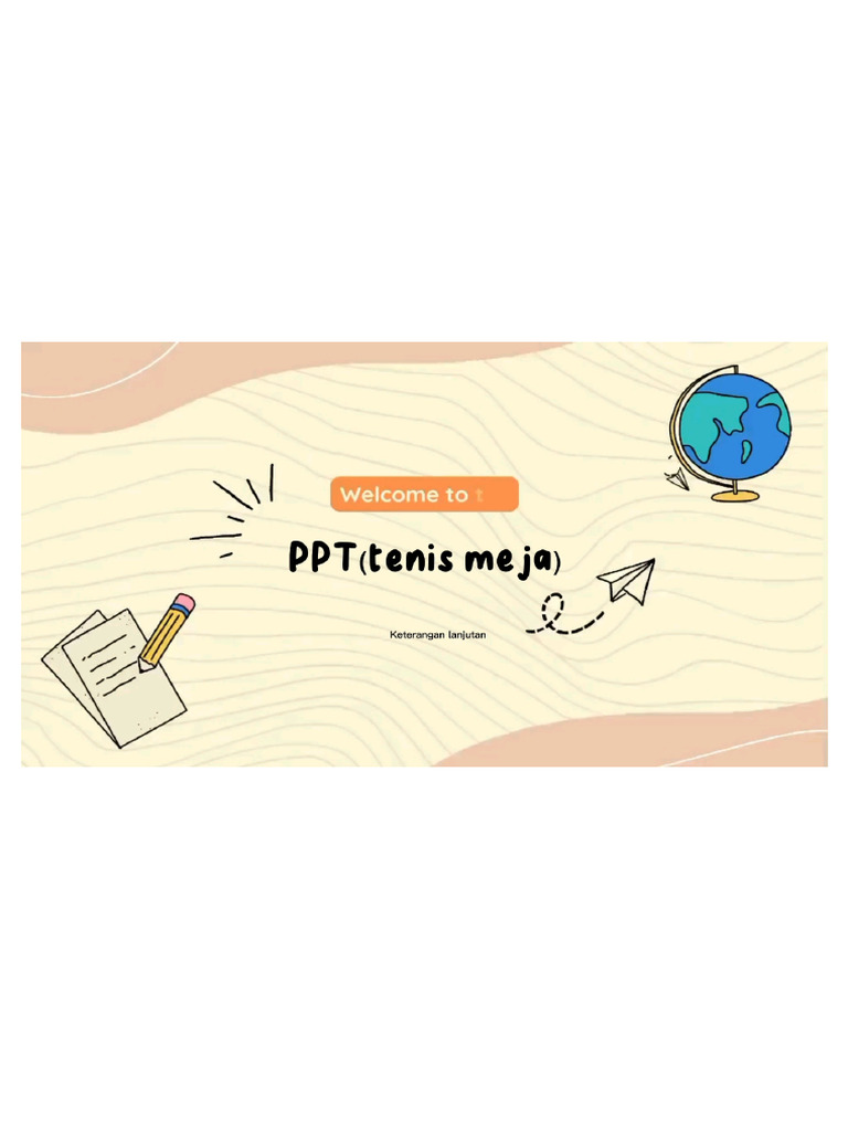 Tugas Penjas PPT (Tenis Meja) 7473737rfff8i | PDF