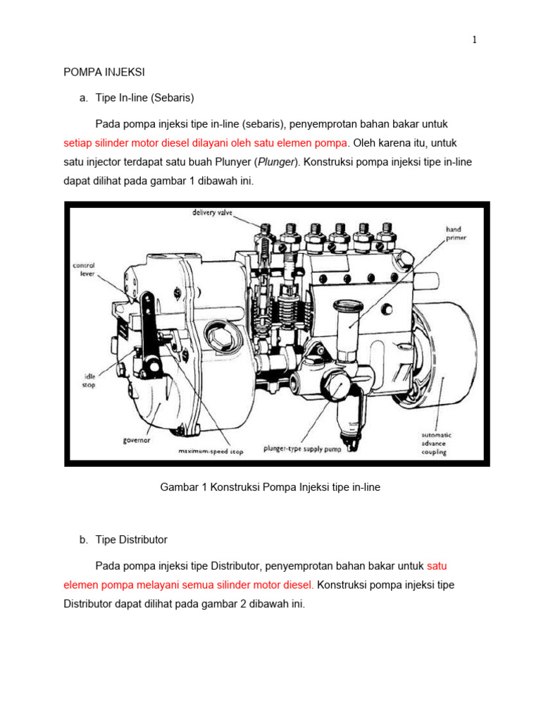 Modul POMPA INJEKSI | PDF