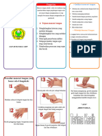 6 Langkah Cuci Tangan Menurut Kemenkes | PDF