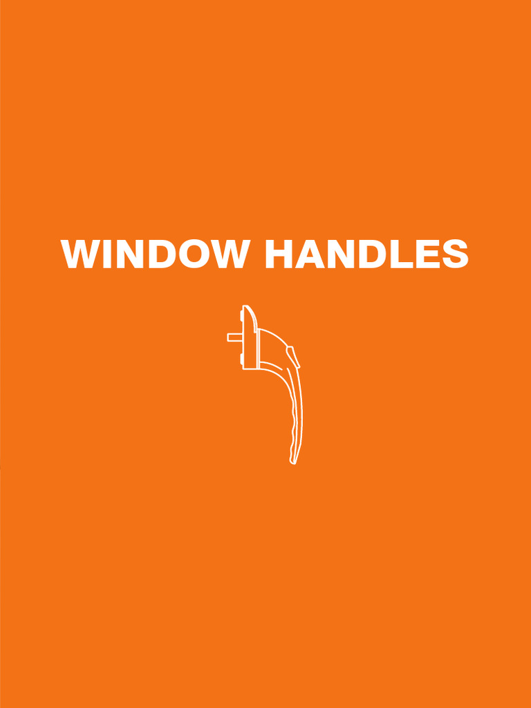 Mila Window Handles | PDF | Screw | Materials
