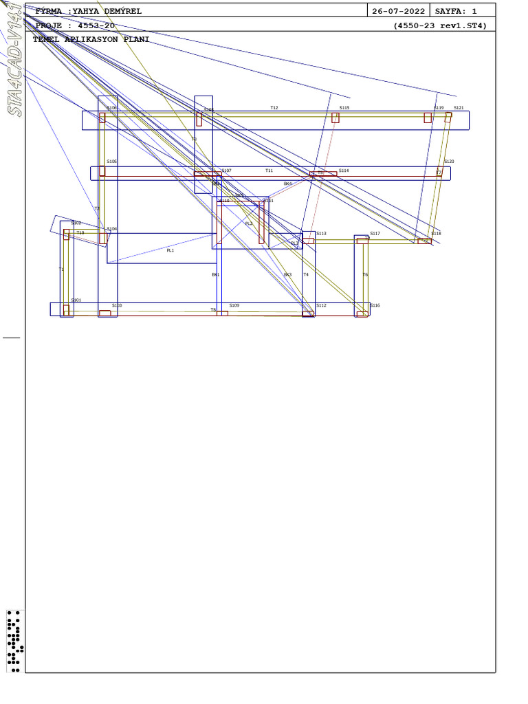 Üst Yapi Kalip Planlari | PDF