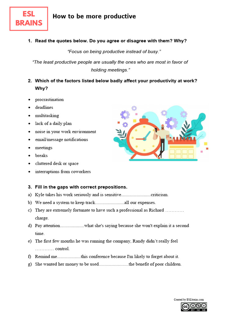 How To Be More Productive | PDF | Cognition | Cognitive Science