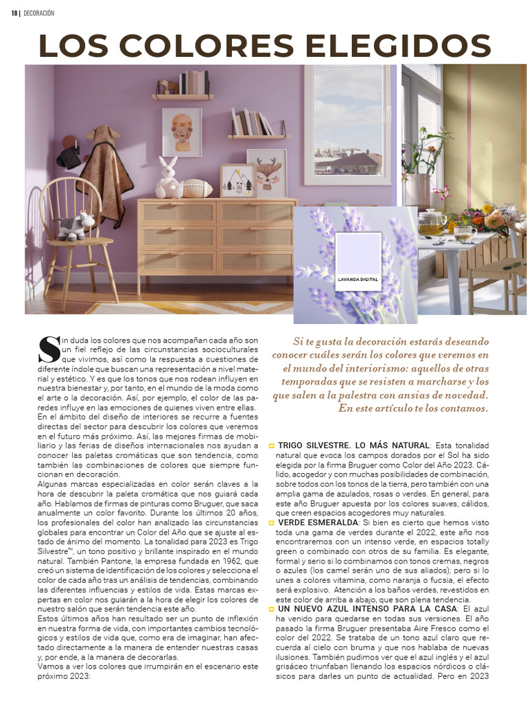Colores Tendencia | PDF | Color | Matiz
