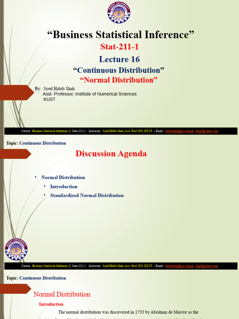 Normal 1 1 | PDF | Normal Distribution | Variance