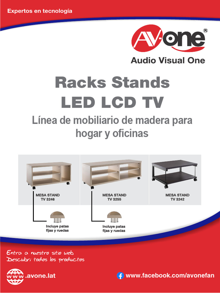 AV ONE - Catalogo Racks | PDF | Electrónica | Ingenieria Eléctrica