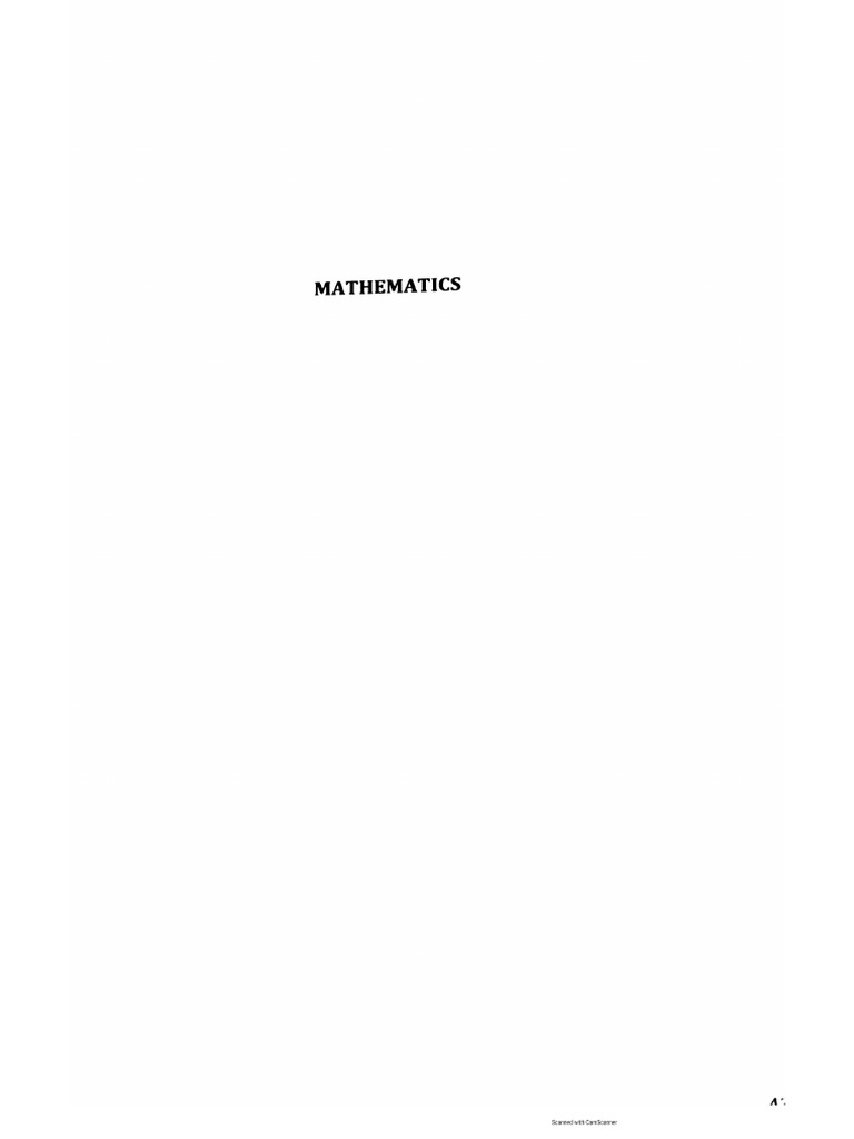 Mathematics Materials | PDF