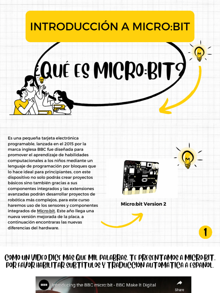 Introducción A Microbit | PDF