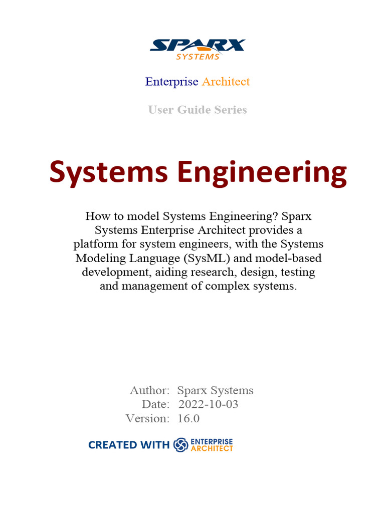 Model Based Systems Engineering | PDF | Conceptual Model | System