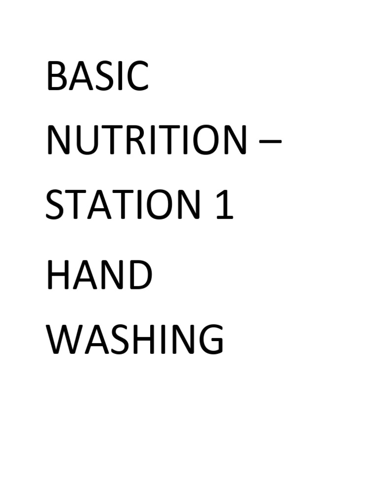 Basic Nutrition | PDF | Foods | Carbohydrates