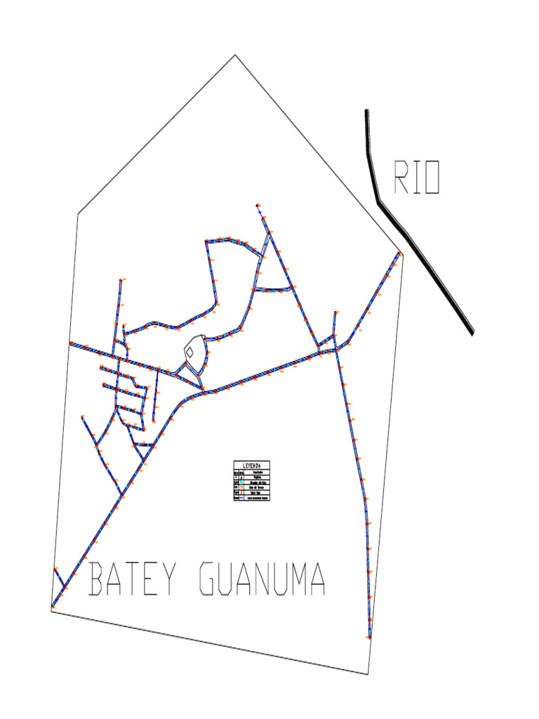 curva de nivel batey guanuma CON SU CALLE- diModelo | PDF
