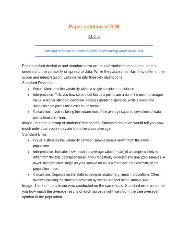 Paper Solution of RM. UNIT - 2,3,4 | PDF | Trademark | Intellectual Property