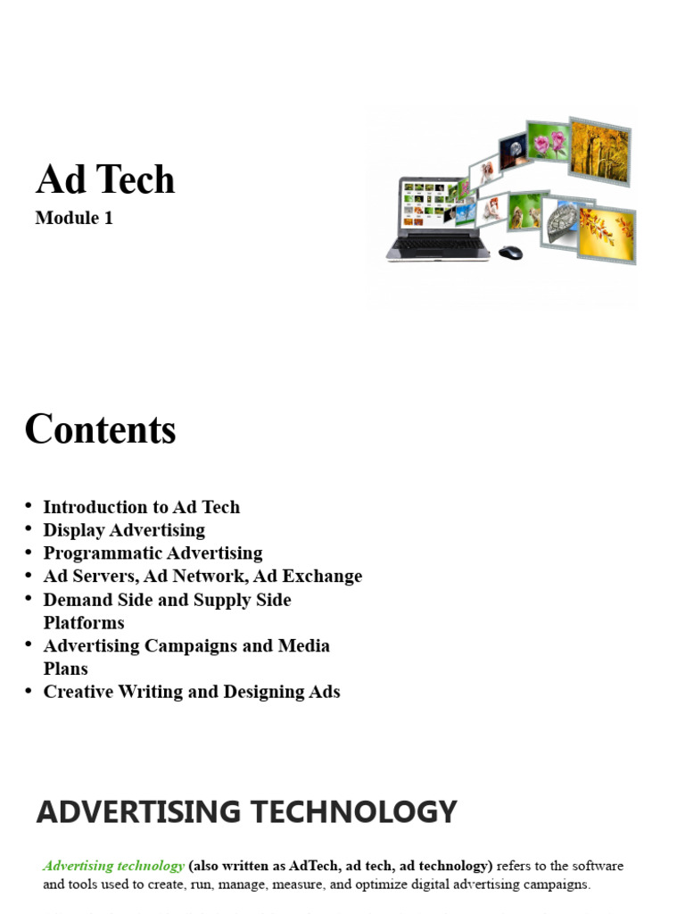 AdTech MarTech 1 | PDF | Online Advertising | Advertising
