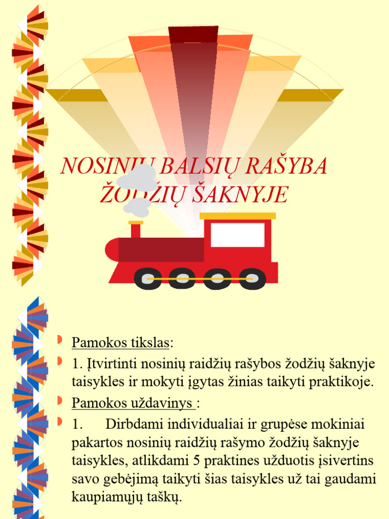Nosiniu Balsiu Rasyba Saknyje | PDF