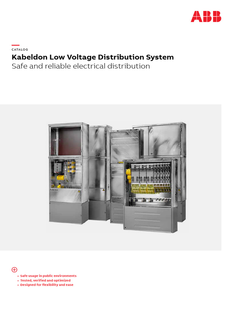 ABB Cataloque | PDF | Electric Power Distribution | Fuse (Electrical)