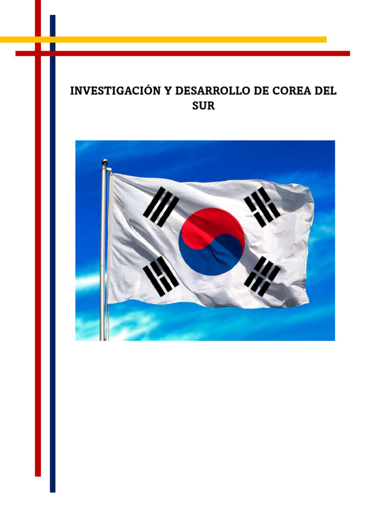 Investigación Y Desarrollo De Corea Del Sur Pdf Corea Del Sur