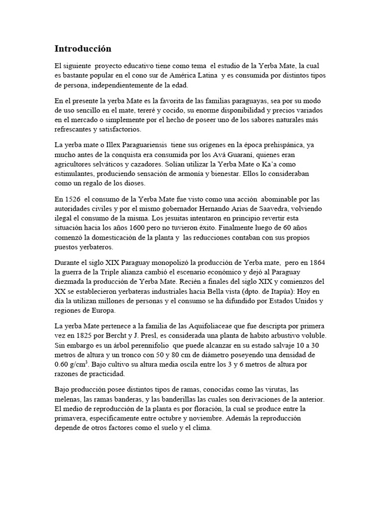 Introducción Proyecto Educativo 2023 | PDF | Paraguay