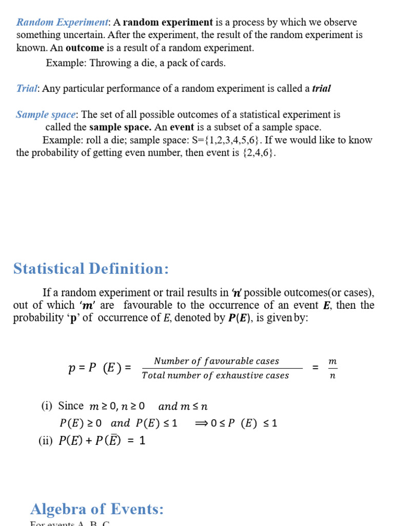 9-Random Variable-22-01-2024 | PDF | Probability Distribution | Random Variable