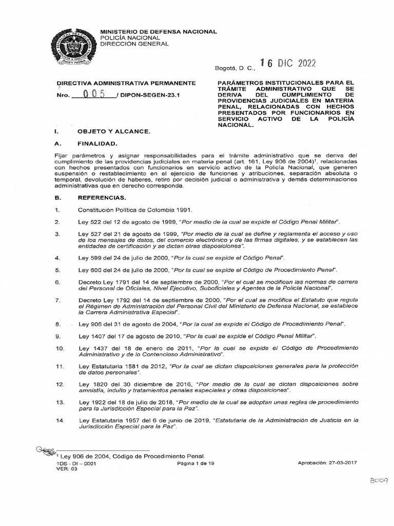 D.A.P N 005 Dipon-Segen | PDF