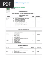 Grade 11 Physical Sciences ATP 2025 | PDF | Force | Chemical Bond