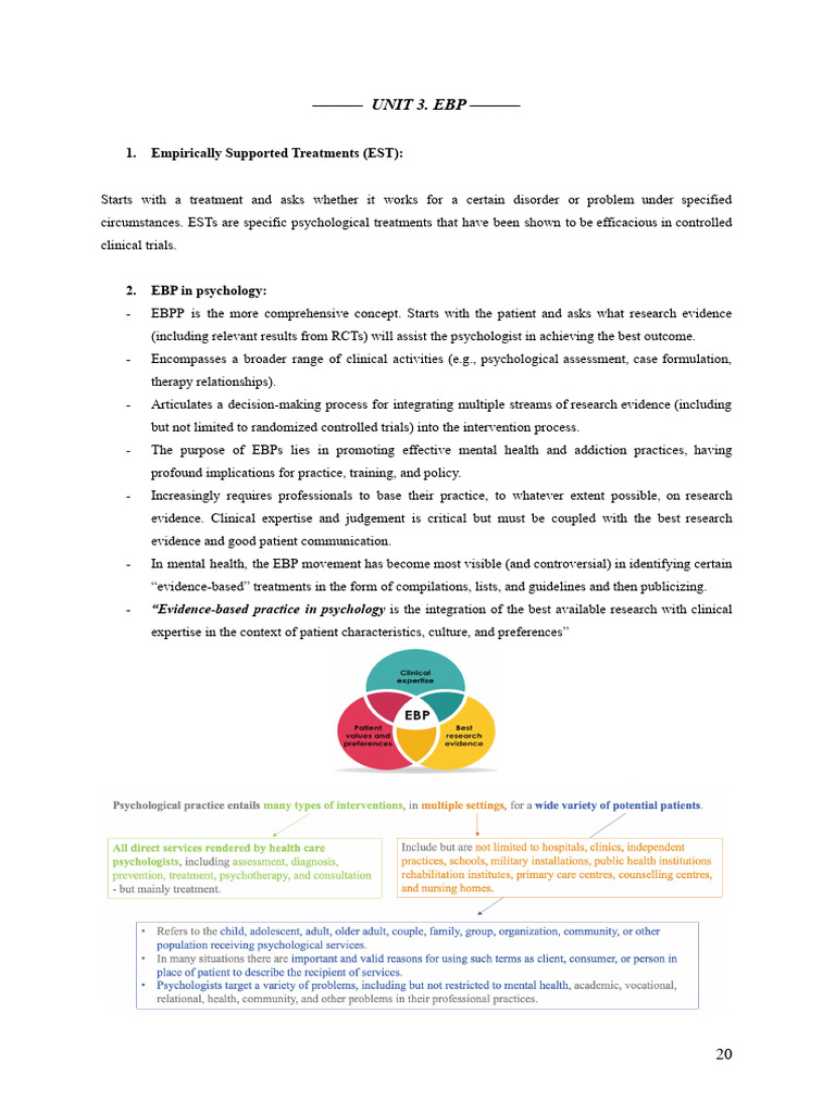PS Del Adulto Tema 3 | PDF | Evidence Based Practice | Mental Disorder
