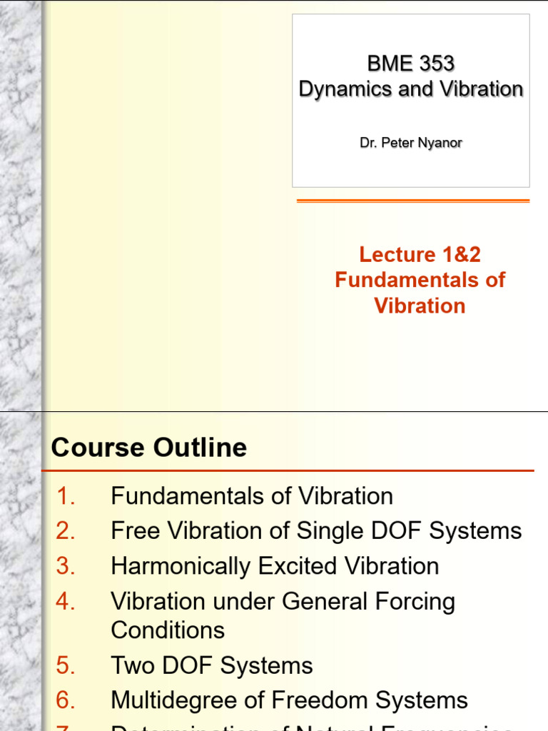 Lecture 1&2 | PDF | Classical Mechanics | Applied And Interdisciplinary Physics