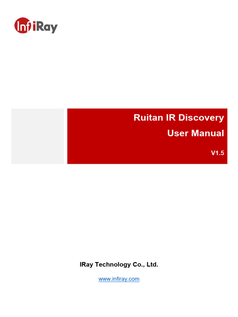 IR Discovery Software User Manual V1.5 | PDF | Icon (Computing) | Video