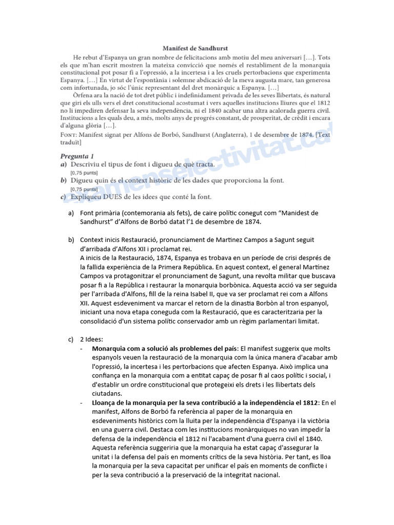 Comentaris de Text | PDF