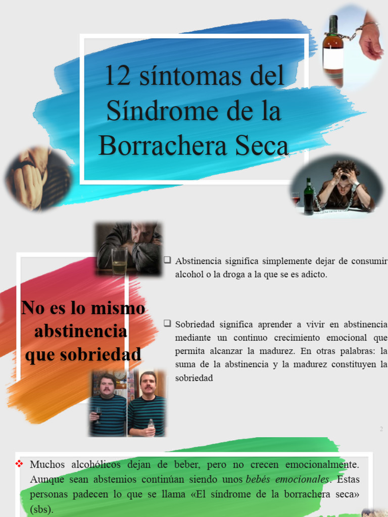 12 Sintomas de La Borrachera Seca | Descargar gratis PDF | Alcoholismo ...