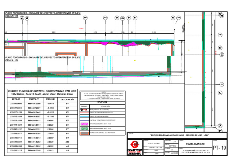 Acad Puntos A Perfilar A Nivel 2.00 Model Layout1 | PDF | Geodesia | Cartografía