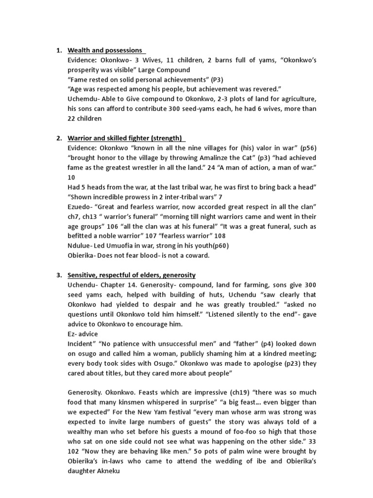 TFA Masculinity Points | PDF