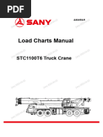 SANY STC800S Load Charts Manual | PDF | Crane (Machine) | Elevator