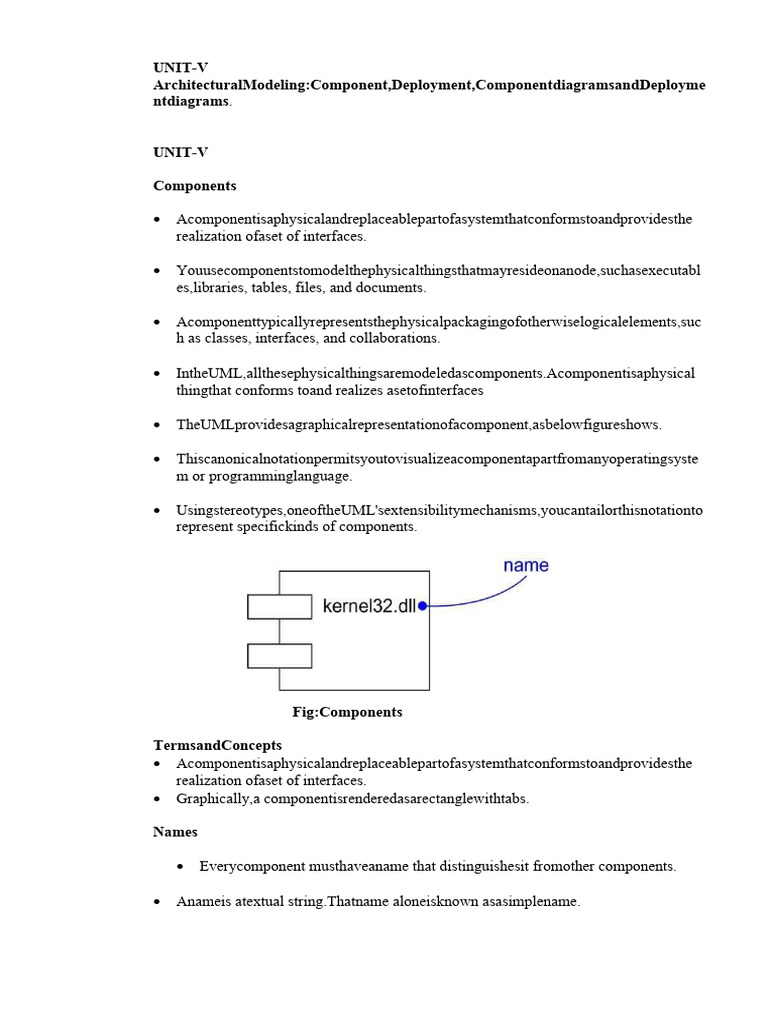 Ooad Unit 5 | PDF | Component Based Software Engineering | Automated ... Ooad Unit 5 | PDF | Component Based Software Engineering | Automated ...