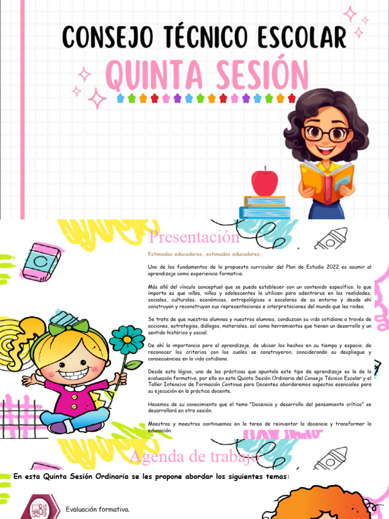 Cte 5 Orientaciones | Descargar gratis PDF | Evaluación | Enseñando