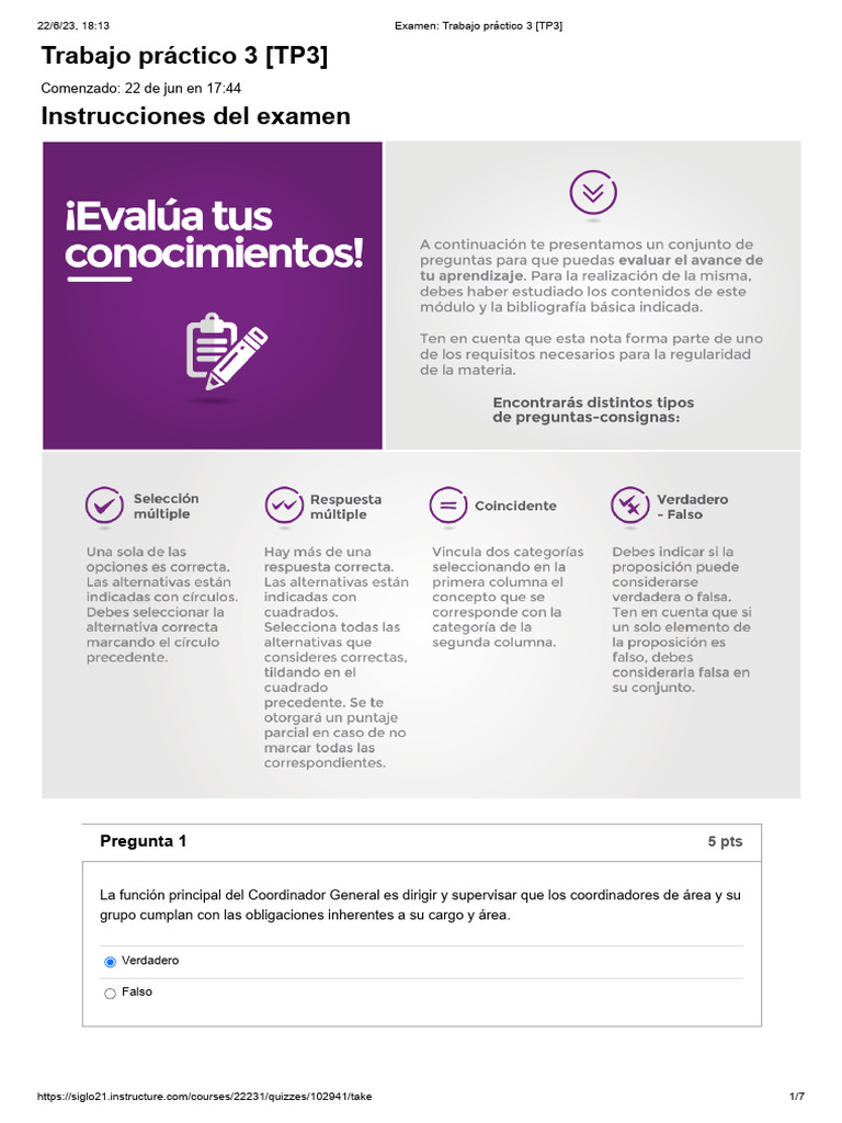 Examen - Trabajo Práctico 3 (TP3) - 2 | PDF | Crecimiento personal y profesional