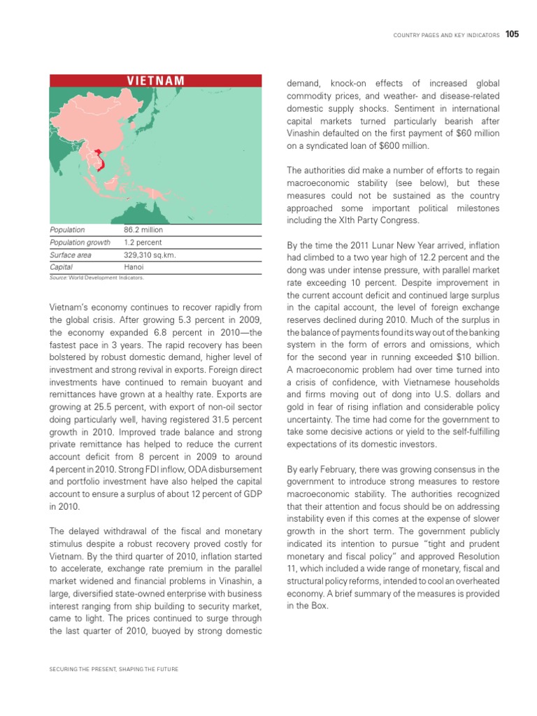 Vietnam's Economic Recovery and Challenges | PDF | Euro | Fiscal Policy