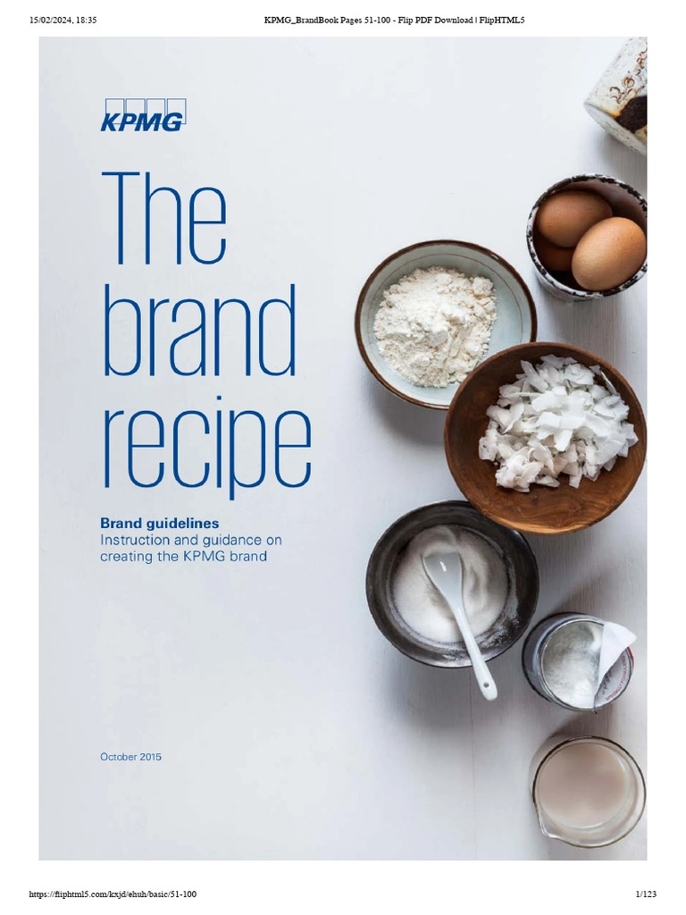 KPMG BrandBook | PDF