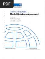 Client Consultant Model Services Agreement 5th 2017 | PDF